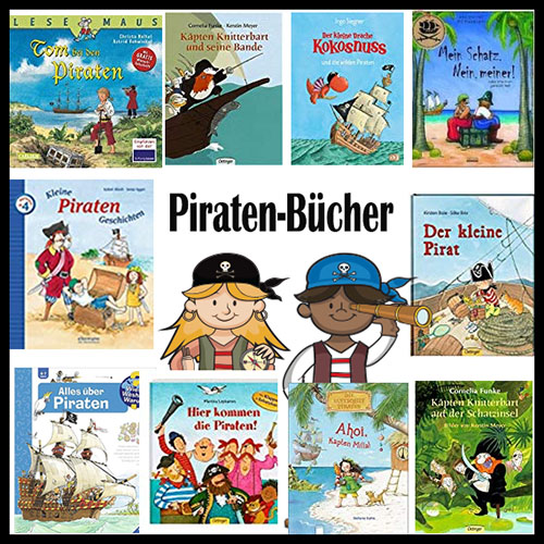 Piratenbücher und Spiele | Kindersuppe ABO